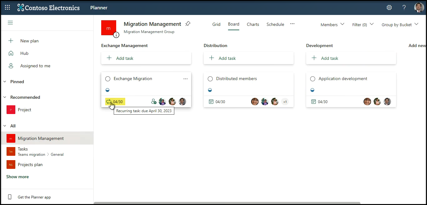 Microsoft introduces recurring tasks in Planner