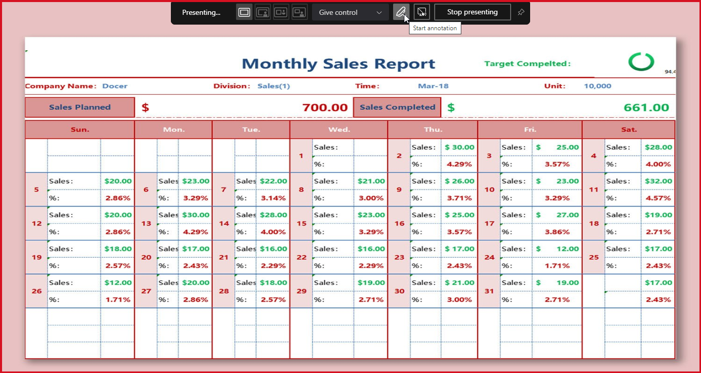 Collaborative Annotation in Microsoft Teams