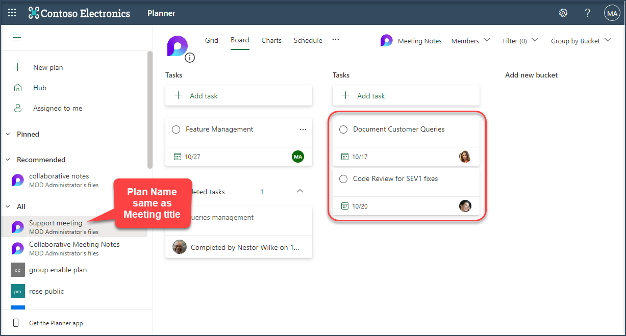 Collaborative Meeting Notes in Microsoft Teams Meetings