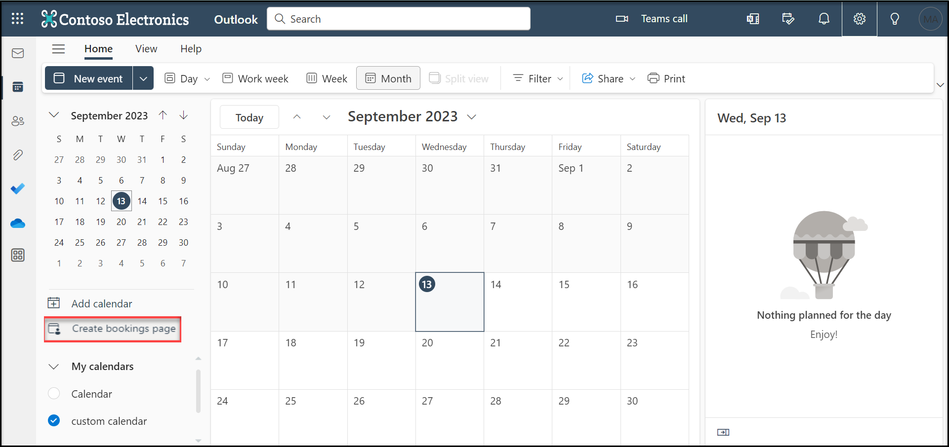 Know how Custom bookable time works in Outlook