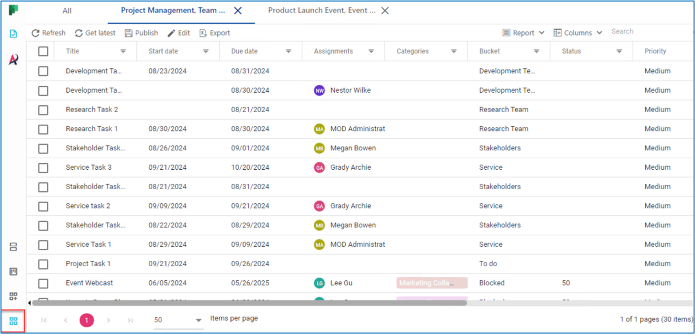 How to manage multiple complex projects using Microsoft Planner
