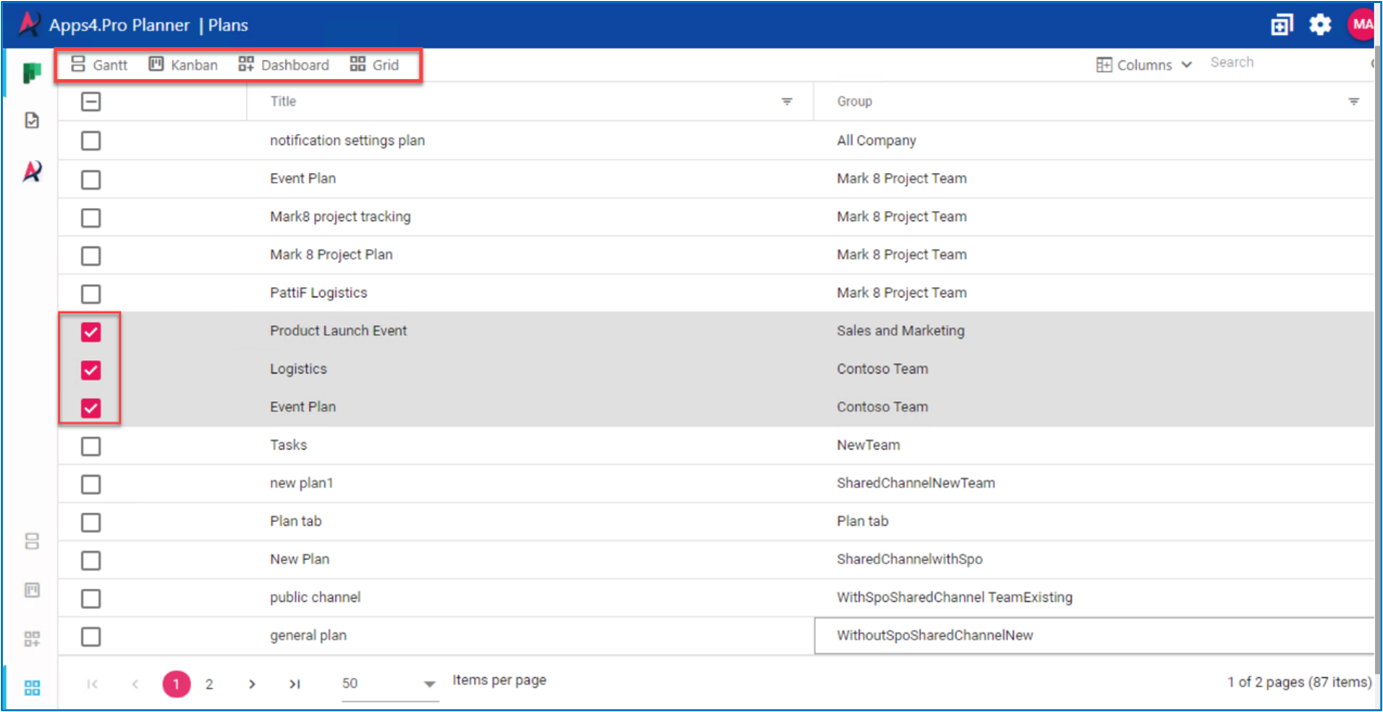 How to manage multiple complex projects using Microsoft Planner