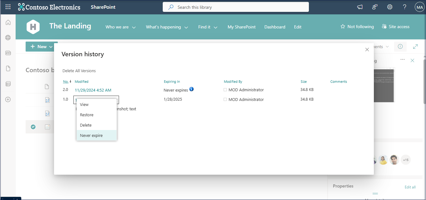 How to Set Up SharePoint Document Libraries Version Control
