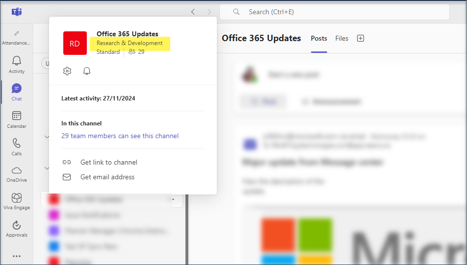 Microsoft Introducing the New Teams Chat and Channels Experience