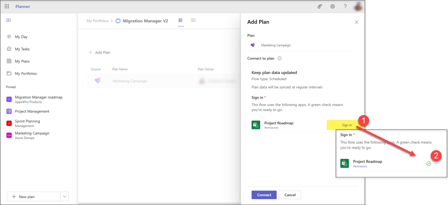 Microsoft Planner: Task Dependencies, Critical Path & Portfolios