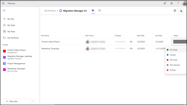 Microsoft Planner: Task Dependencies, Critical Path & Portfolios