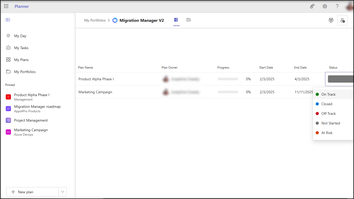 Microsoft Planner: Task Dependencies, Critical Path & Portfolios