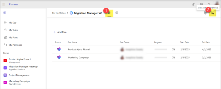 Microsoft Planner: Task Dependencies, Critical Path & Portfolios