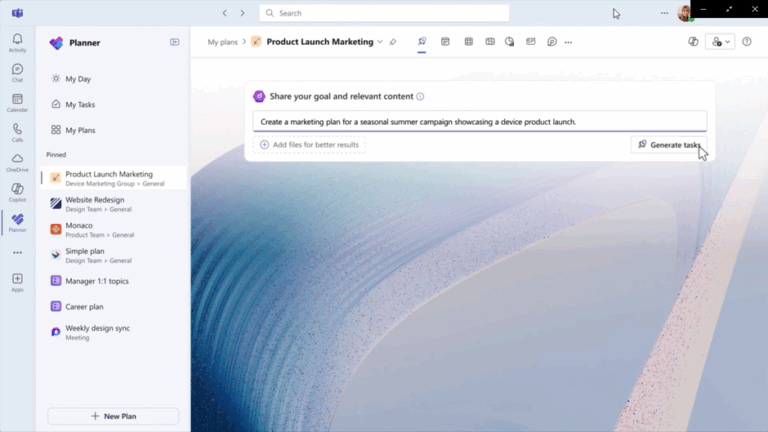 All about Project Manager Agent in Microsoft Planner