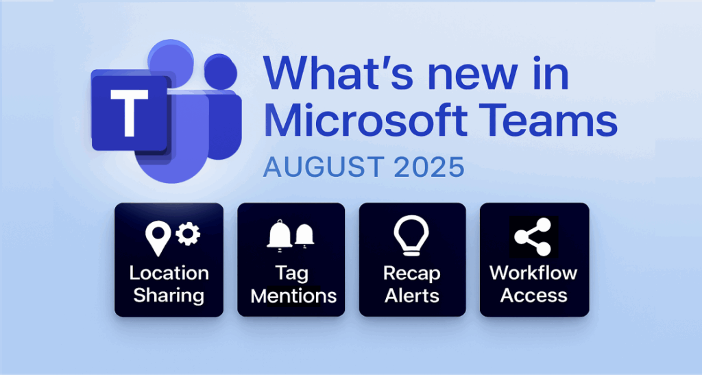 What’s new in Microsoft Teams | August 2025